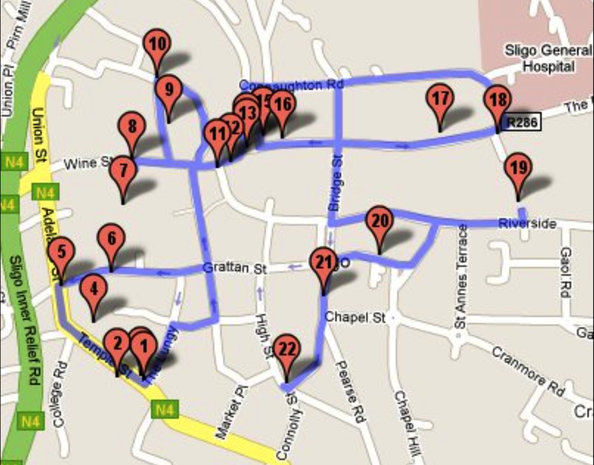 Sligo Town Audio Guide